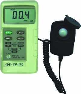조도,색차계,왜곡검사기,태양광,자기장,방사능,누설전류계 - YF-170/YF-1065