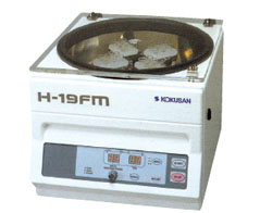 균질기,자동유발기,초고속유화기,원십분리기,분주기 - 원심분리기 H-19F/19FM/19FMR( KOKUSAN)